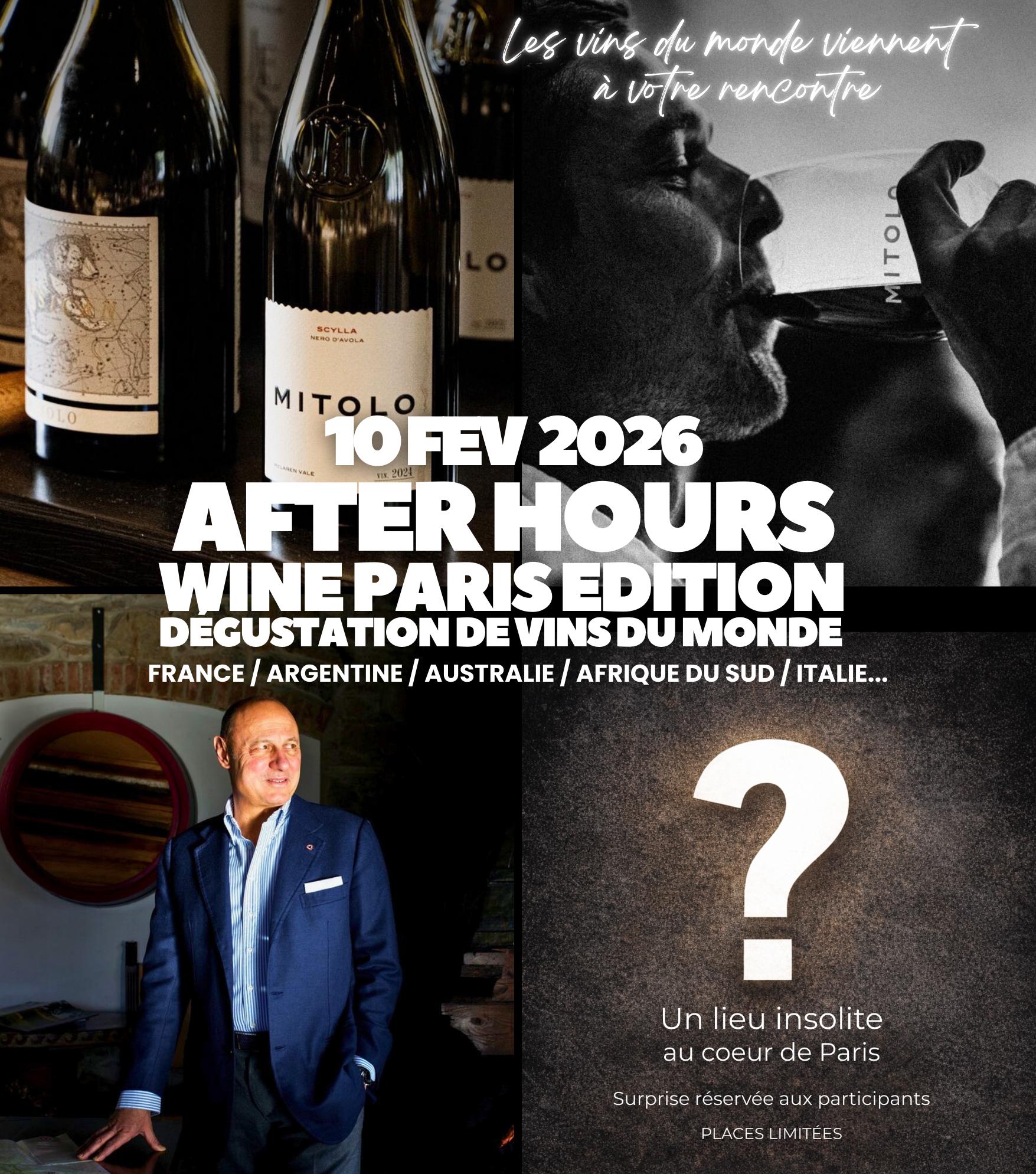 Dégustation AFTER HOURS - Wine Paris Edition - 10 février 2026 – Vinodelice